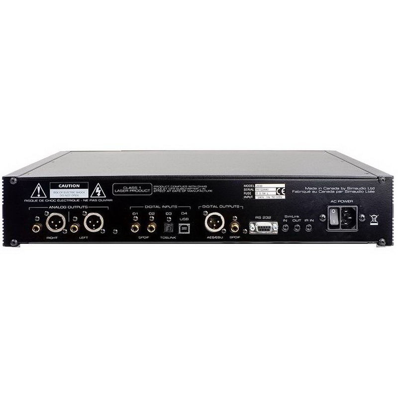 SimAudio Moon Neo 260D CD Transport with DAC Silver/Black купить в ...